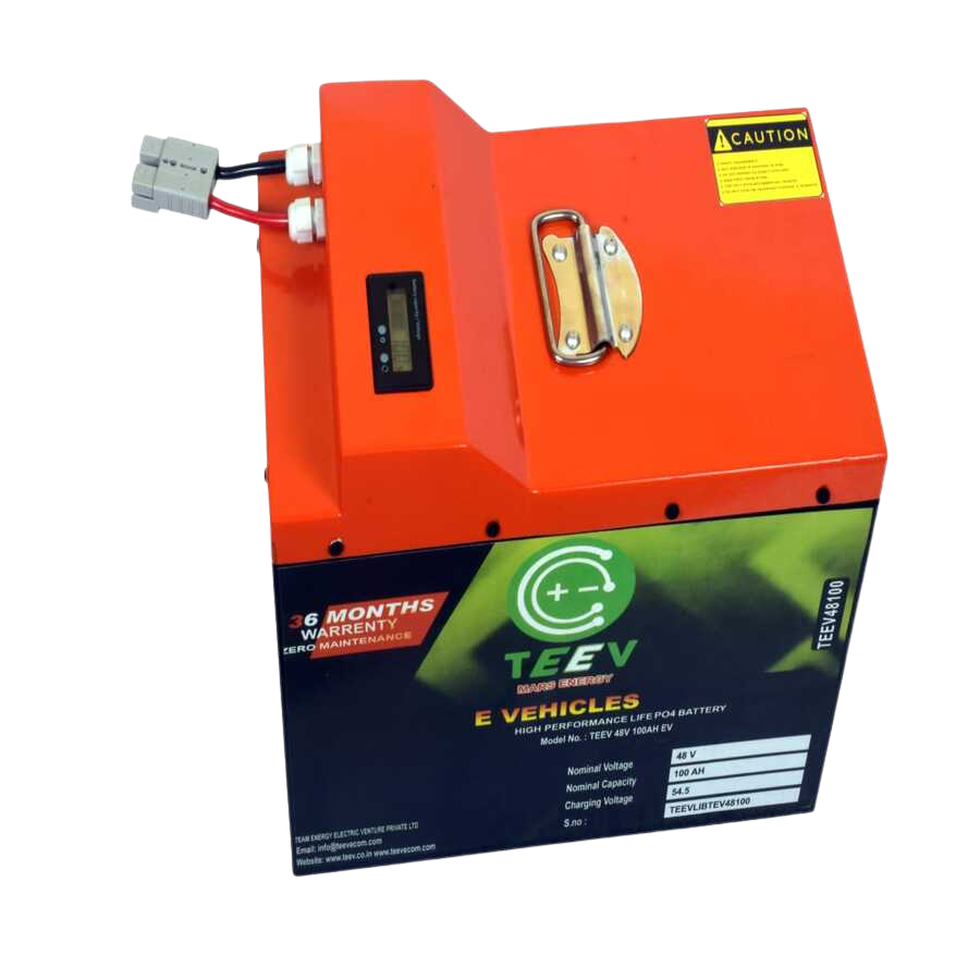 TEEV 48V 30AH Lithium Ferro Phosphate (Lifepo4) E-Bike Battery